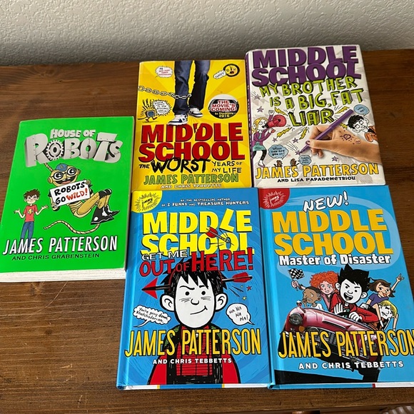Toys | James Patterson Middle School Book Collection | Poshmark
